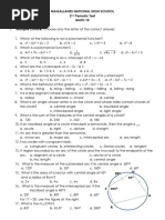Ellipse Worksheet | PDF | Ellipse | Geometric Shapes