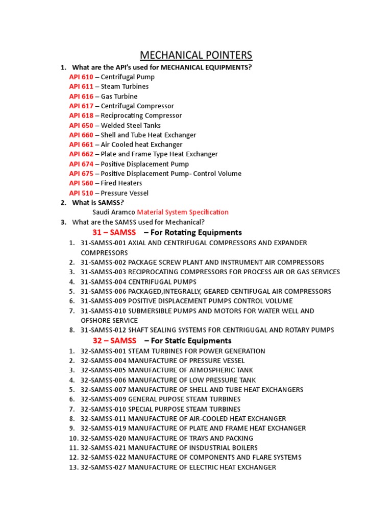 Mechanical Interview Jgc-Kjo | PDF | Heat Exchanger | Pump