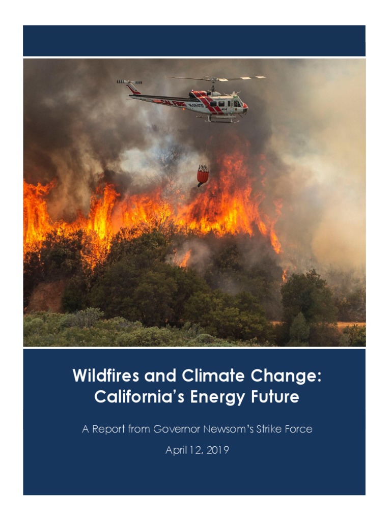Wildfires and Climate Change California's Energy Future | PDF ...