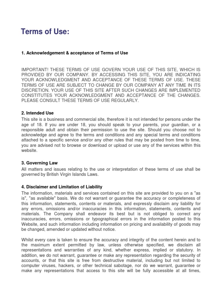 Acknowledgement & Acceptance of Terms of Use | PDF | Transport Layer ...