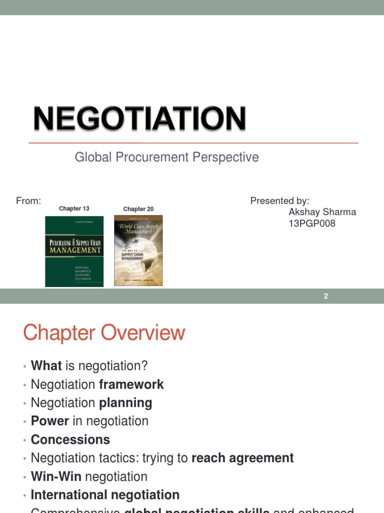Negotiation PPT | Download Free PDF | Negotiation | Bargaining
