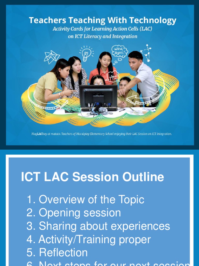 ICT LAC Activity Cards Template | PDF | Educational Technology ...