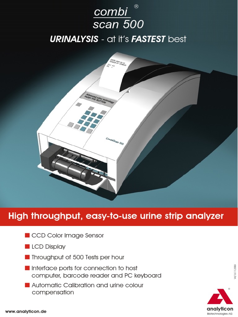 1.1. CombiScan 500 - Catalogue | PDF | Computing | Computing And ...