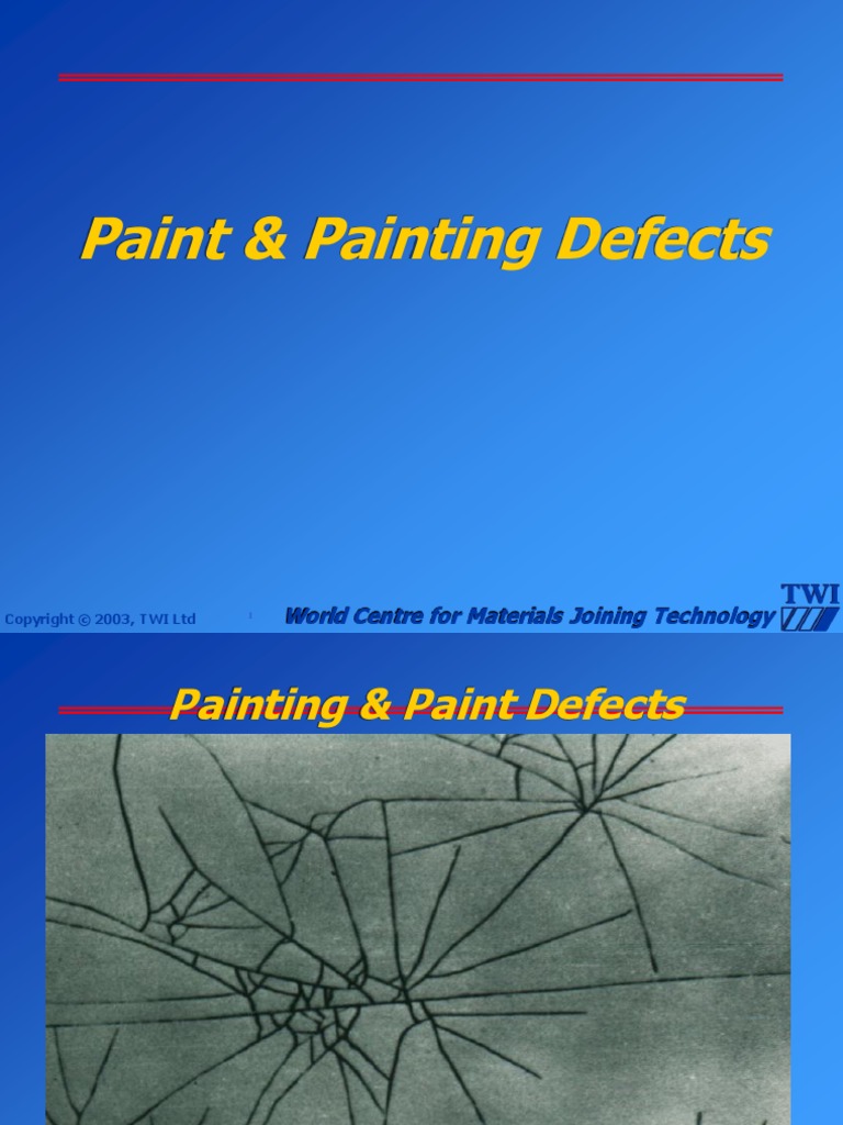 PAINT DEFECT's 1A PDF | PDF | Paint | Rust