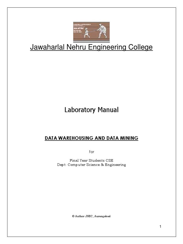 Jawaharlal Nehru Engineering College: Laboratory Manual | PDF | Data ...