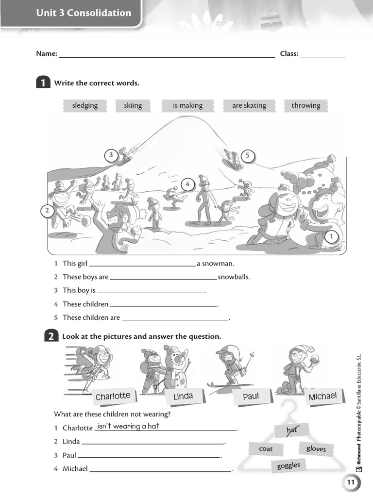 Unit 3 Consolidation | PDF