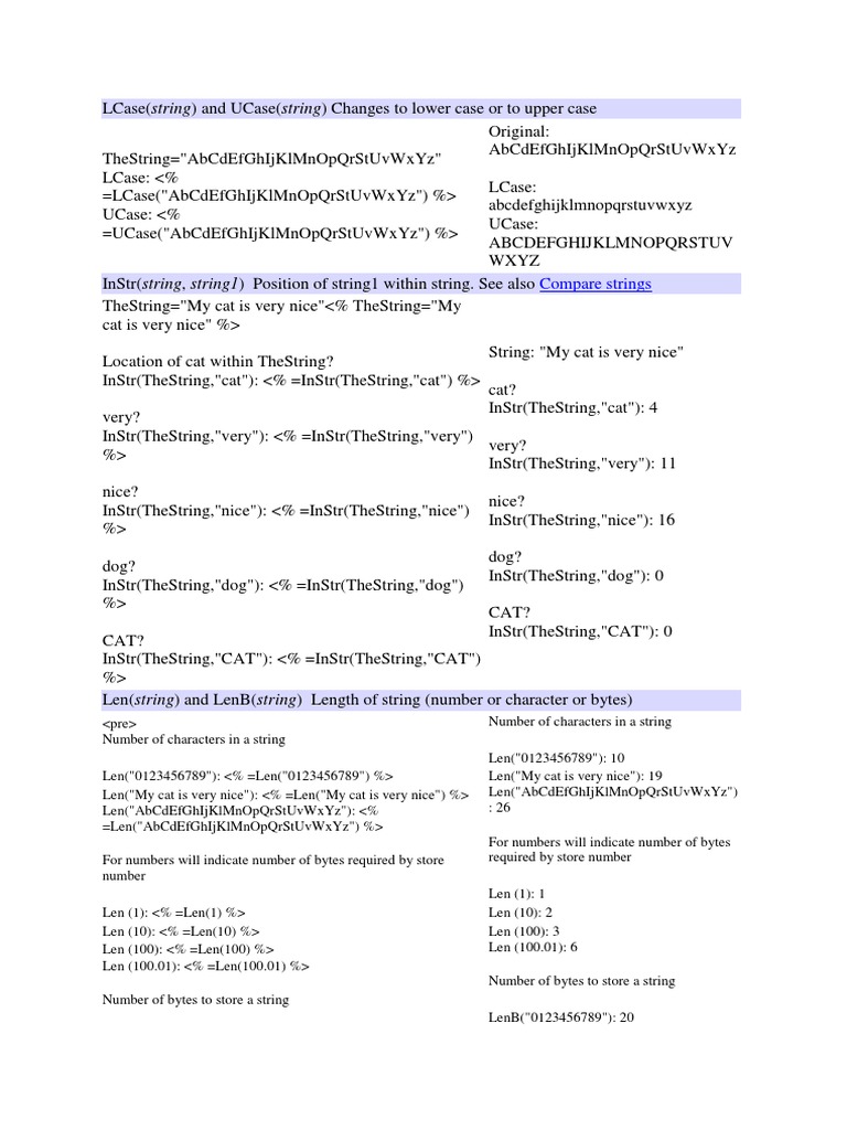 Compare Strings | PDF | Trigonometric Functions | Sine