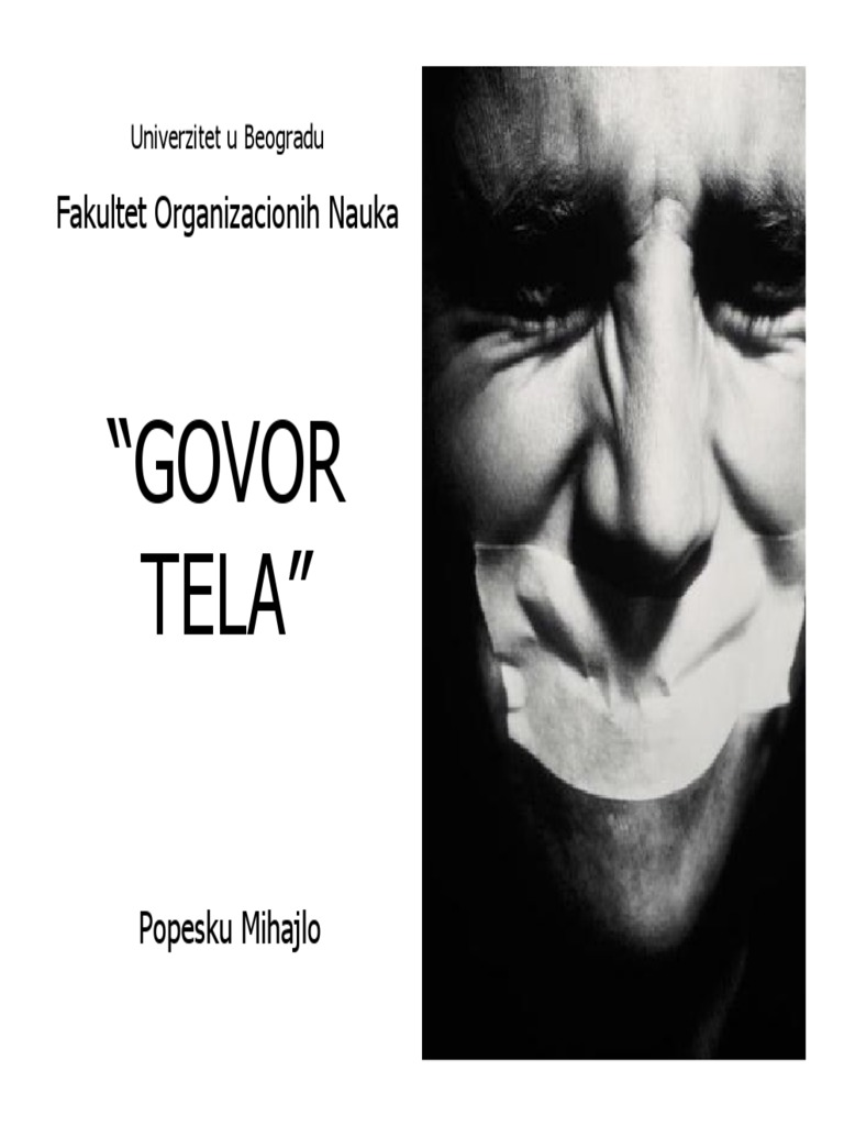 Govor Tela | PDF