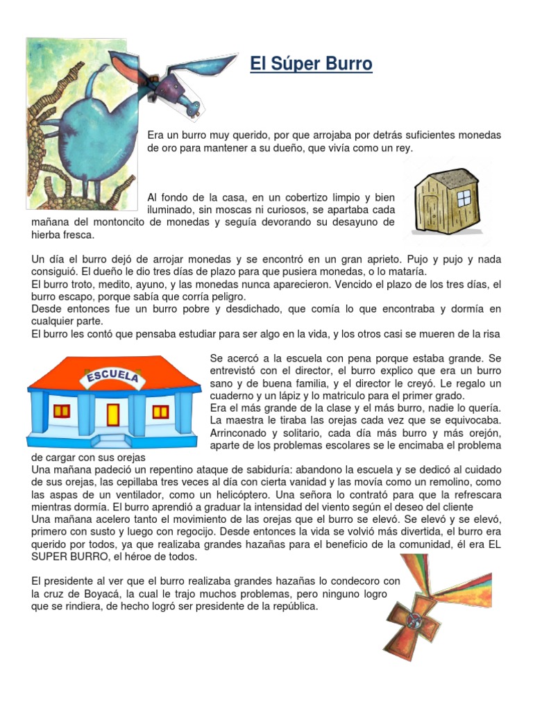 El Super Burro | PDF | Burro