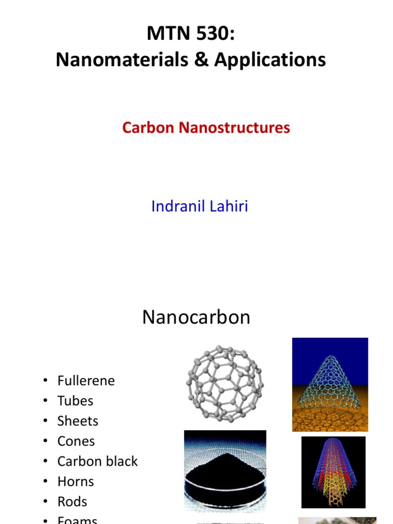 Carbon Nanostructures PDF | PDF | Carbon Nanotube | Graphene