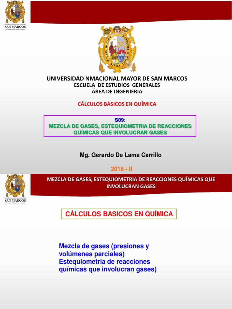 CBQ 09 2018-Ii PDF | PDF | Gases | Mole (Unidad)