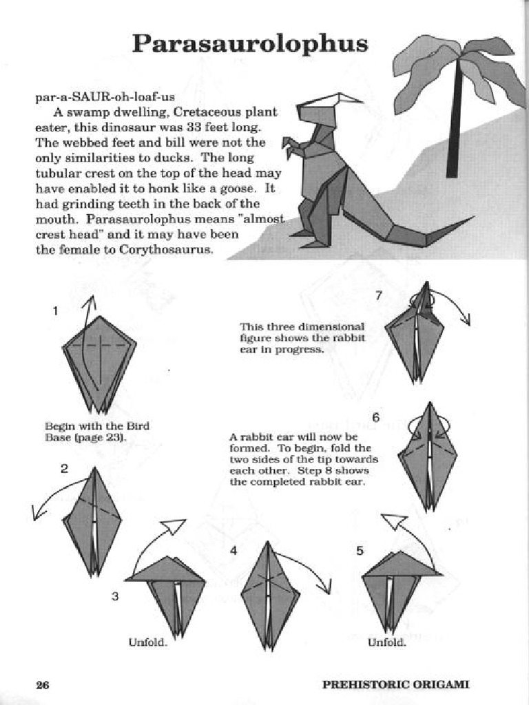 John Montroll Prehistoric Origami Pdf Pdf