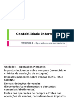 Contabilização de Compras e Vendas | PDF | Custo | Contabilidade