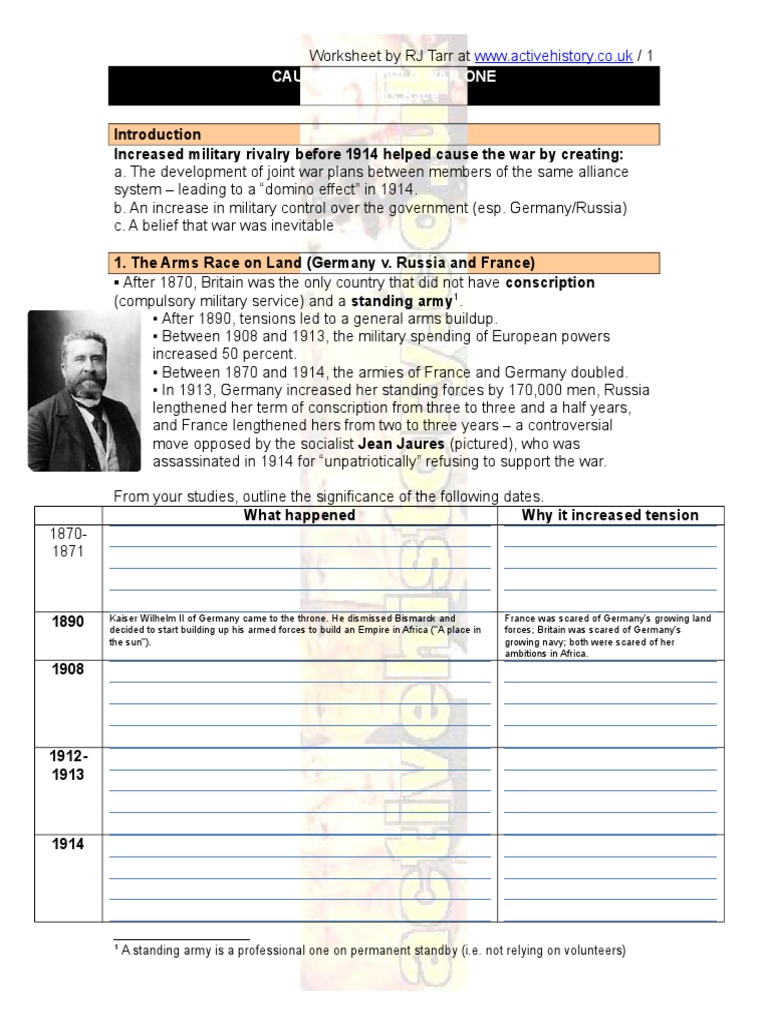 01a Germany V Britain-The Arms Race | PDF | Battleship | Naval Warfare