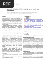 Astm D2938 Español | PDF | Deformación (ingeniería) | Temperatura
