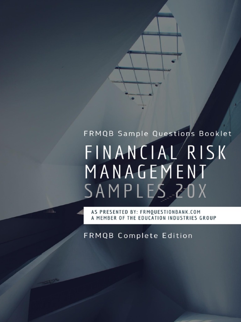FRM Exam I Samples 20X | PDF
