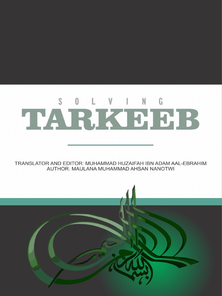 Solving Tarkeeb PDF | PDF | Parsing | English Language