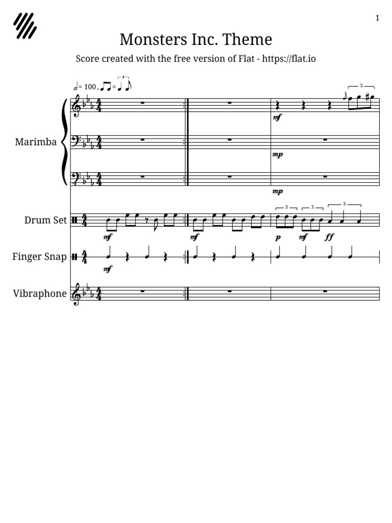 Monsters Inc | PDF | Music Technology | Leisure
