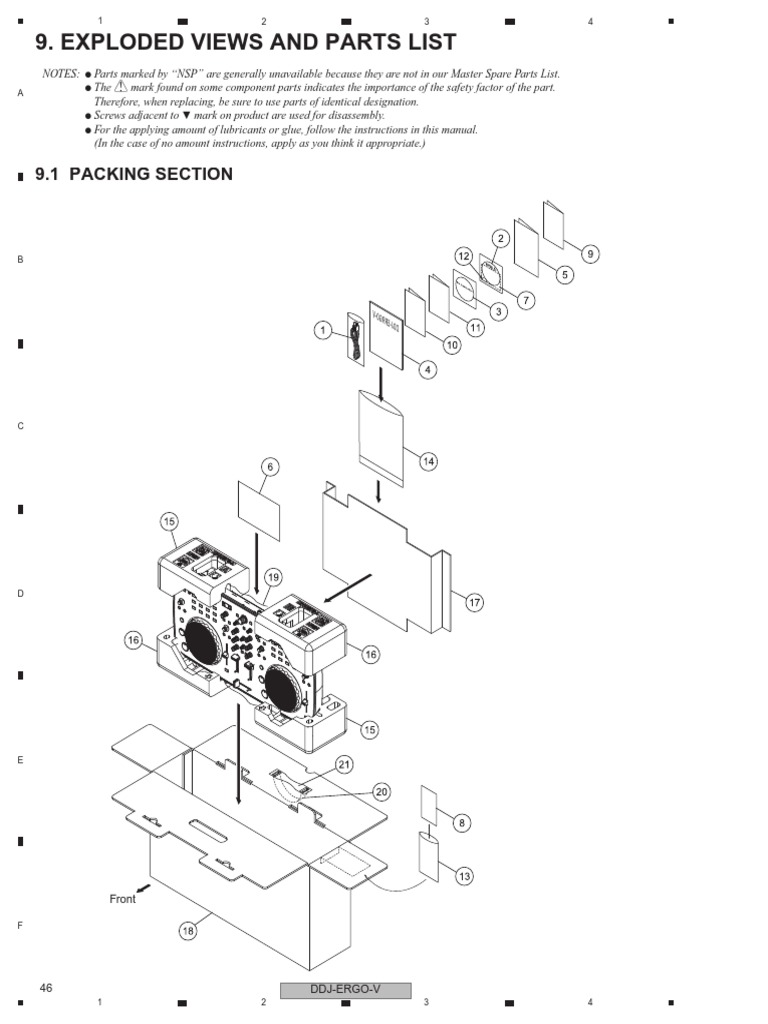 Exploded view and parts list for virtual DJ controller | PDF ...
