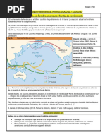 Poblamiento de América para Tercer Grado de Primaria | PDF | Américas