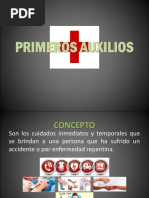 Botiquín y Primeros Auxilios Básicos | PDF | Reanimación cardiopulmonar | Herida