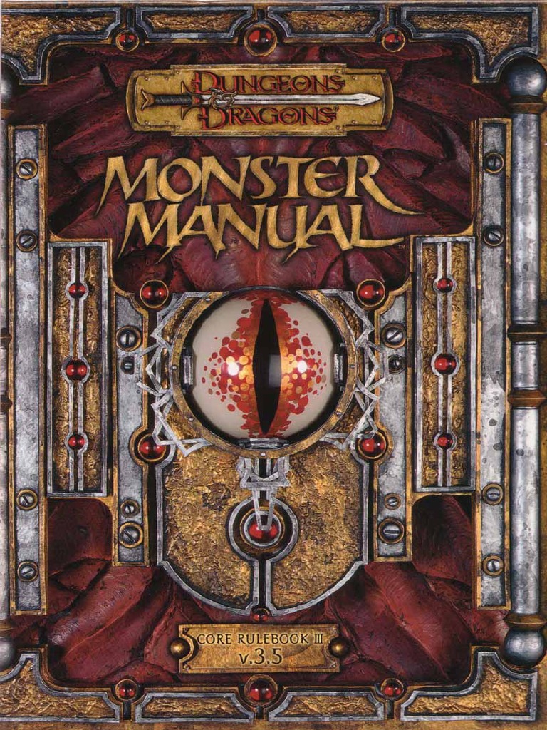 DND v3.5 - Monster Manual PDF | PDF