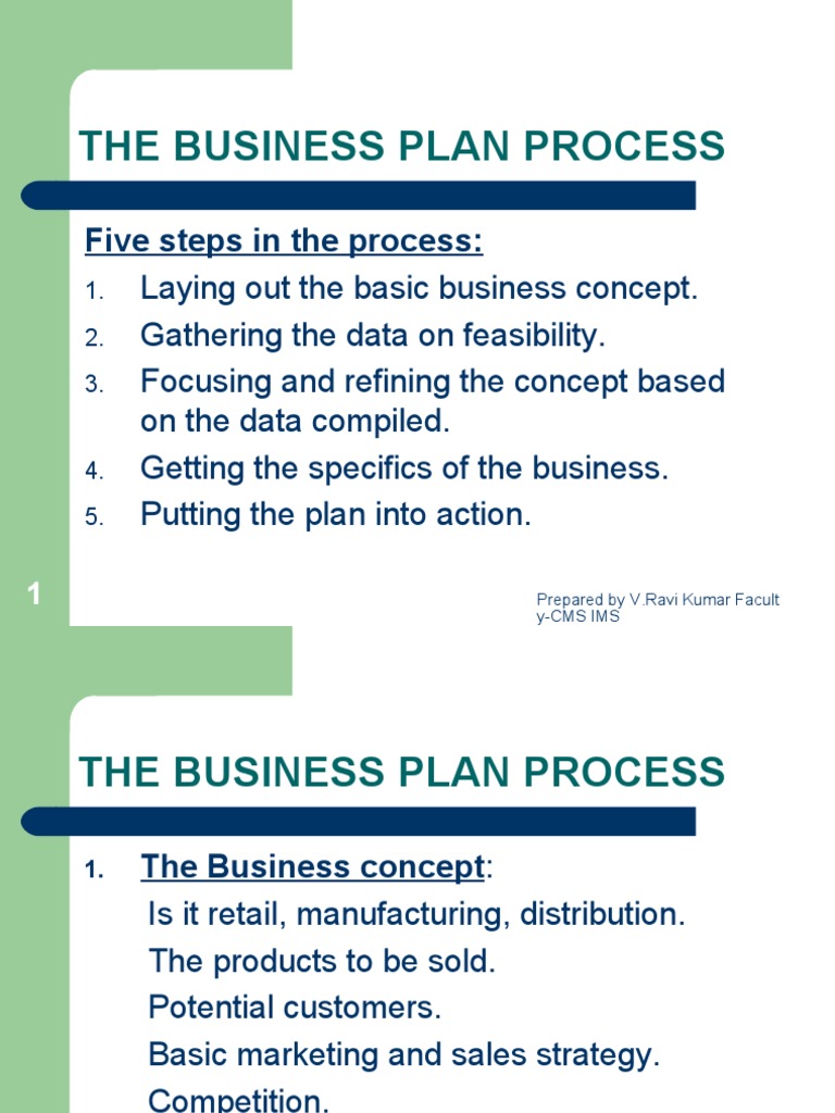 The Business Plan Process | PDF | Business | Economies