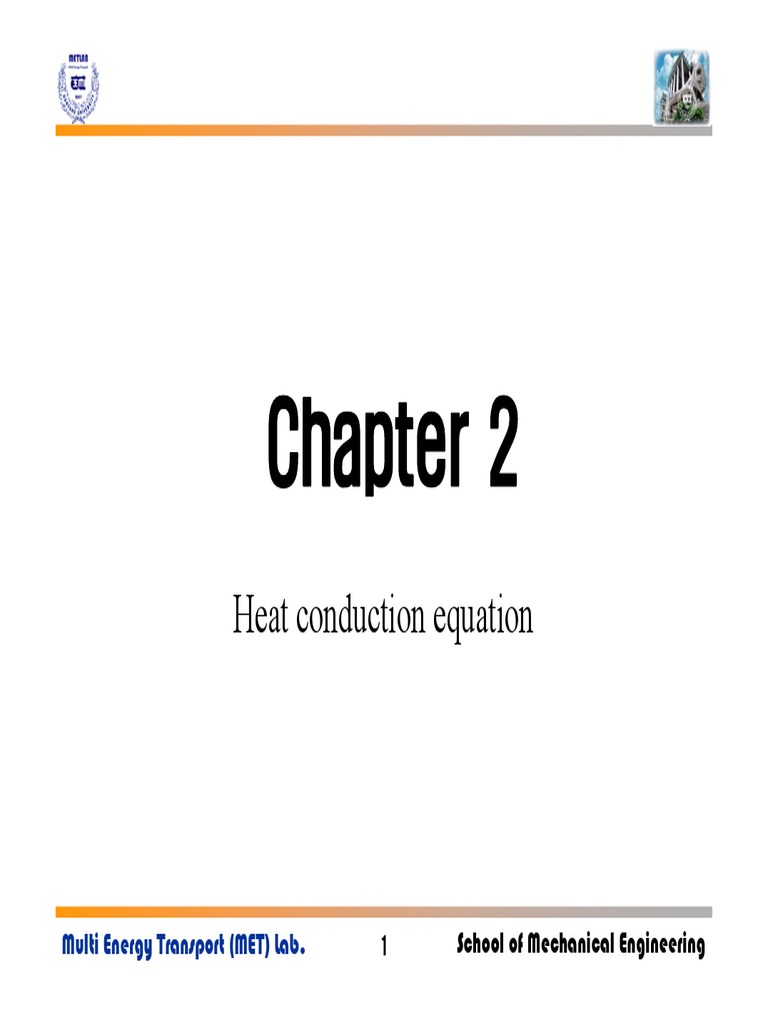 (Heat Transfer) Chapter 2 | PDF | Thermal Conduction | Heat Transfer