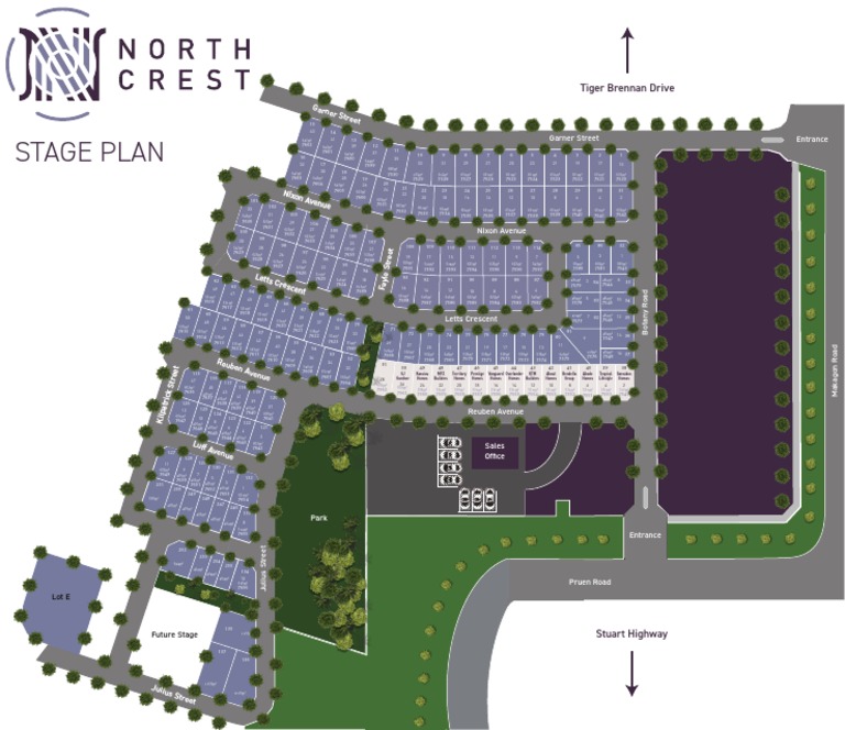 Northcrest Mall Stage Plan Overview | PDF