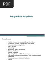 PeopleSoft AP User Manual | PDF | Accounts Payable | Voucher