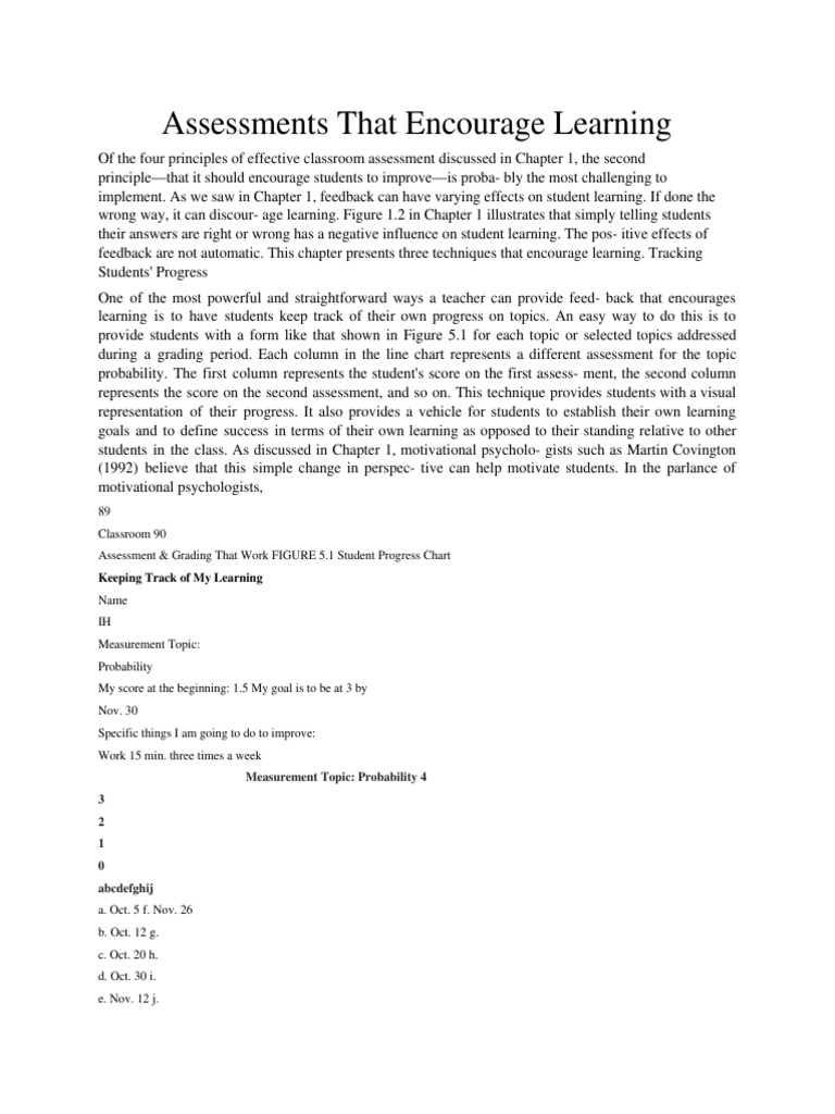 (Robert J. Marzano) Classroom Assessment Grading (B-Ok - CC) | PDF ...