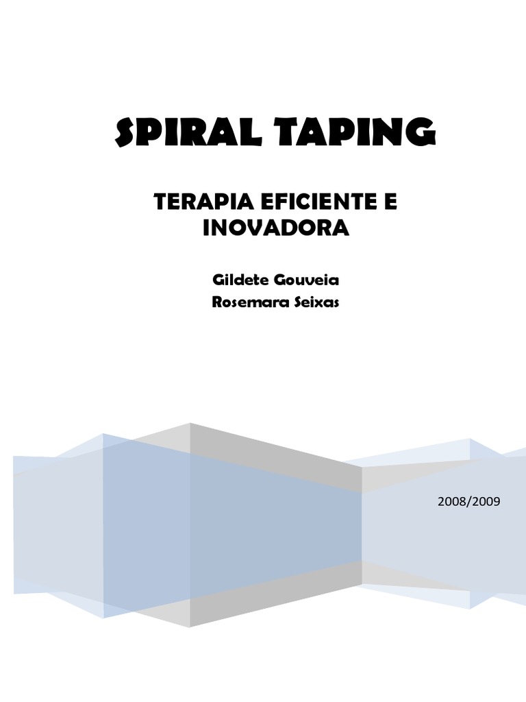 Artigo. Spiral Taping | PDF | Acupuntura | Dor