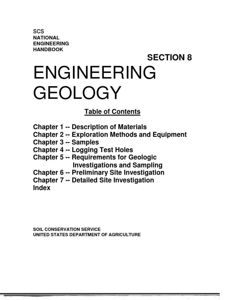 Engineering Geology | PDF | Clay Minerals | Minerals