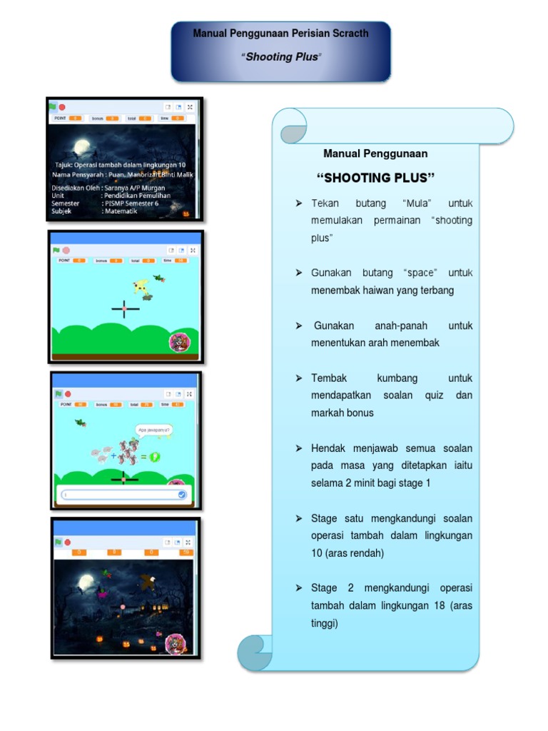 Manual Penggunaan Scratch | PDF