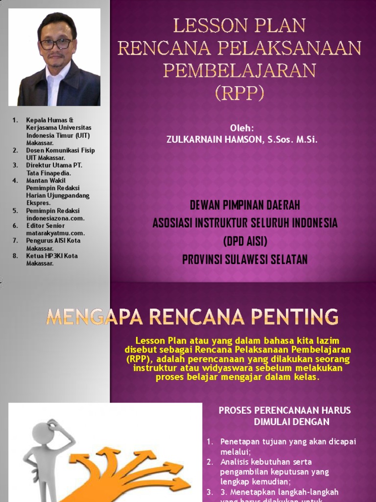 Makalah Lesson Plan | PDF