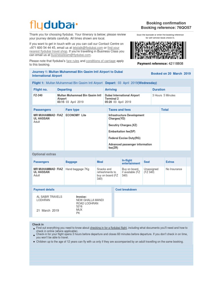 Find Your Nearest Flydubai Travel Shop Fare Rules Conditions of ...