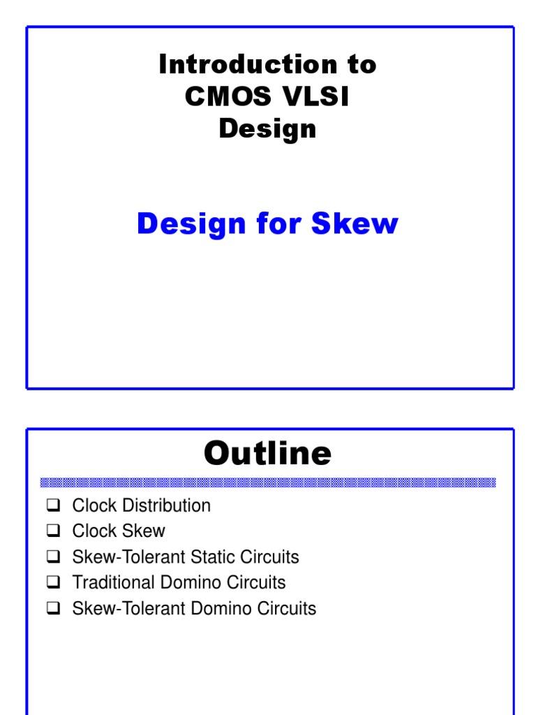 Introduction To Cmos Vlsi Design | PDF | Cmos | Logic Gate