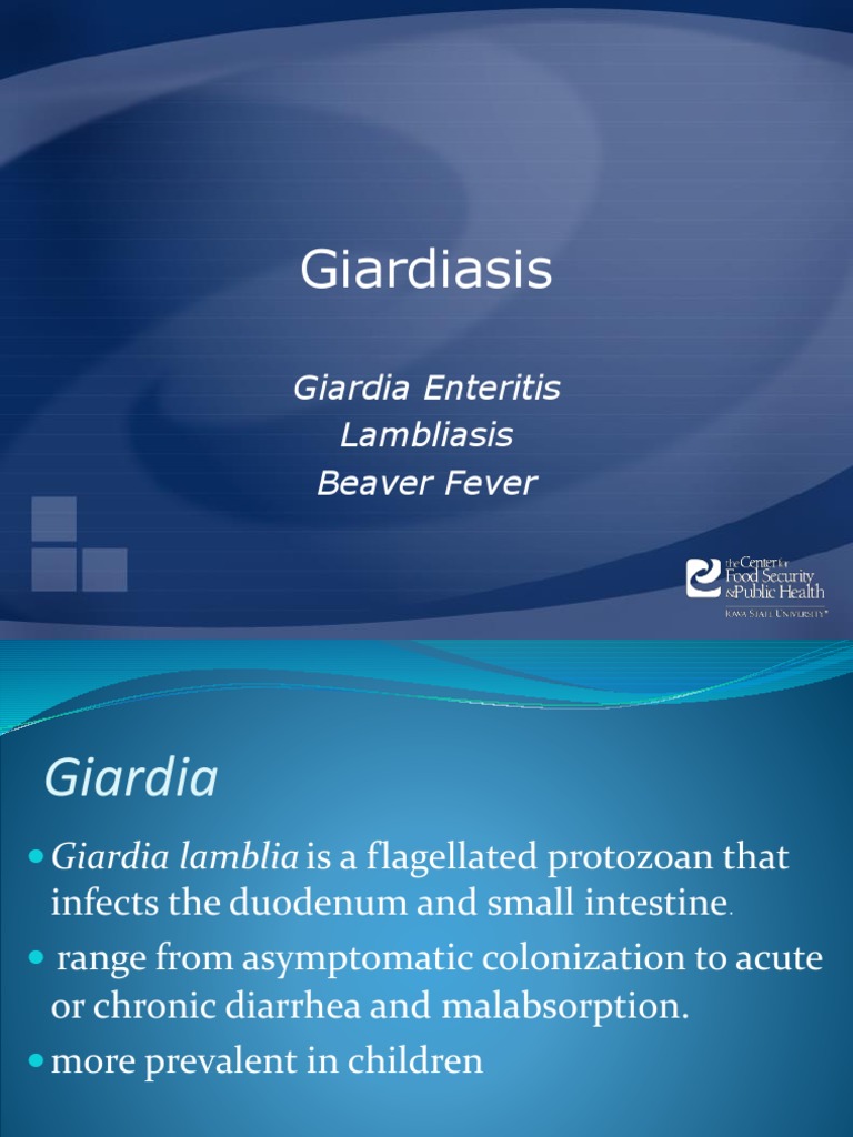 Giardiasis: Giardia Enteritis Lambliasis Beaver Fever | PDF | Diarrhea ...