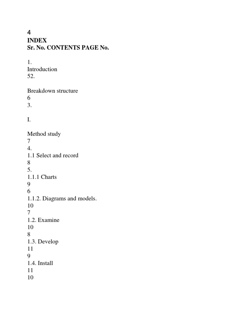 Method Study Pdf Time Business