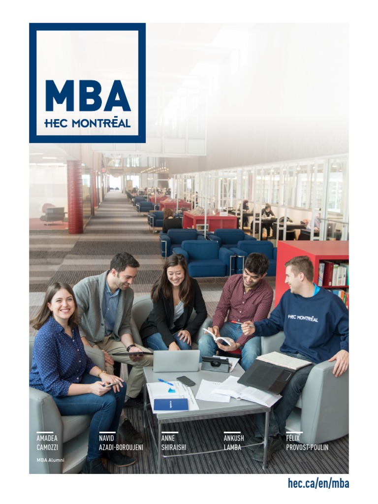 Brochure - HEC Montreal MBA January 2019 PDF | PDF | Master Of Business ...