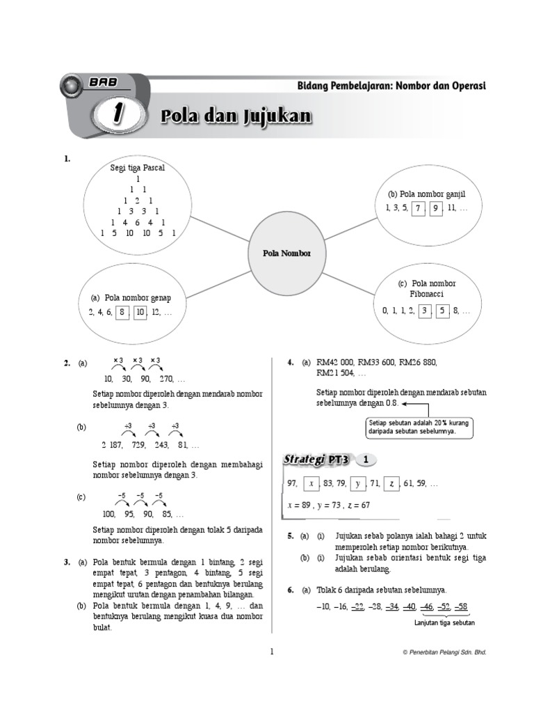Praktis Strategi Mat Tg2 PDF | PDF