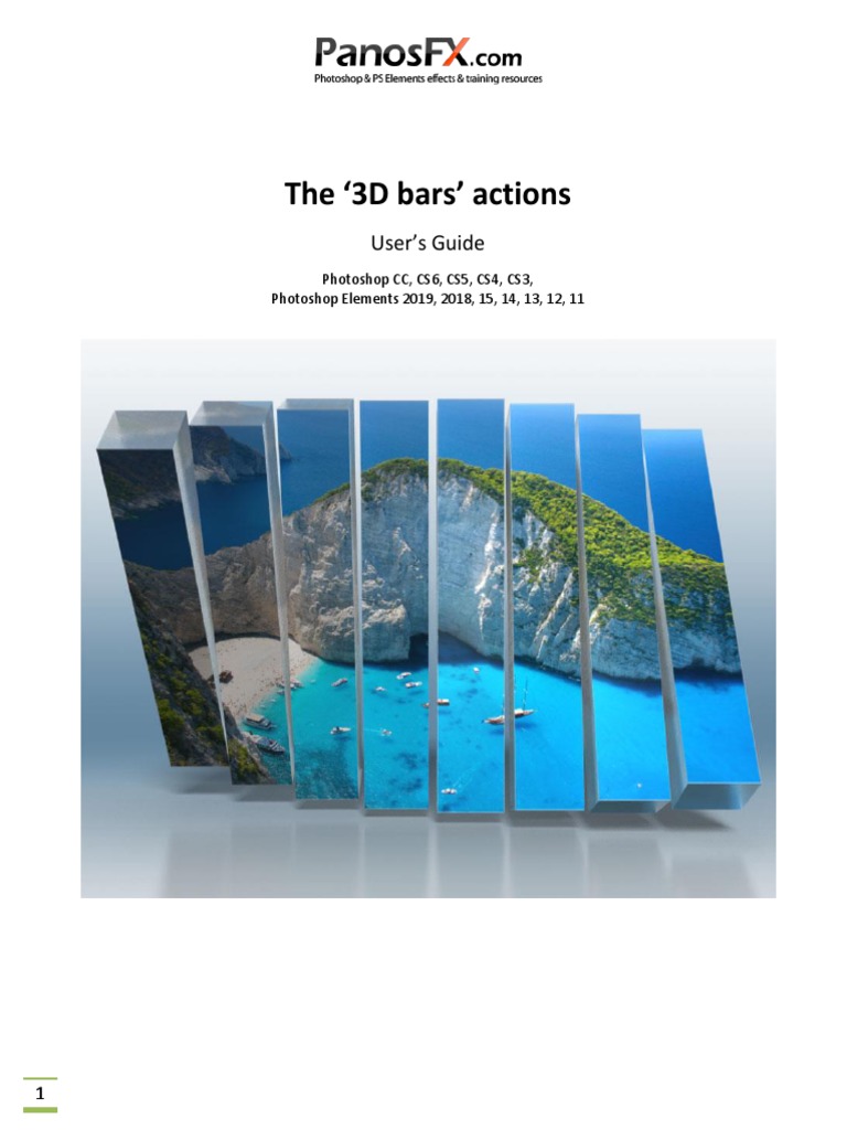 The 3D Bars' Actions: User's Guide | Download Free PDF | Adobe ...