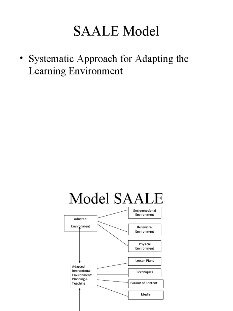 Diversity SAALE Model English | PDF | Teachers | Lesson Plan