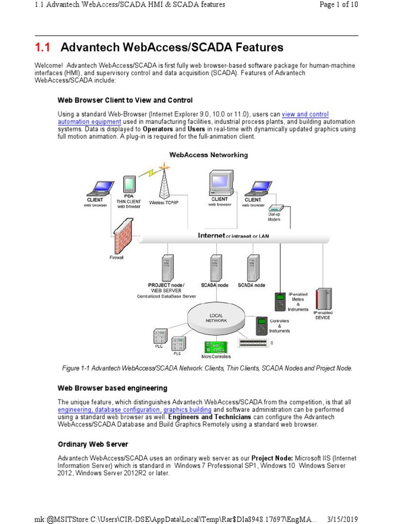 Webaccess Manual | PDF | Scada | Scripting Language