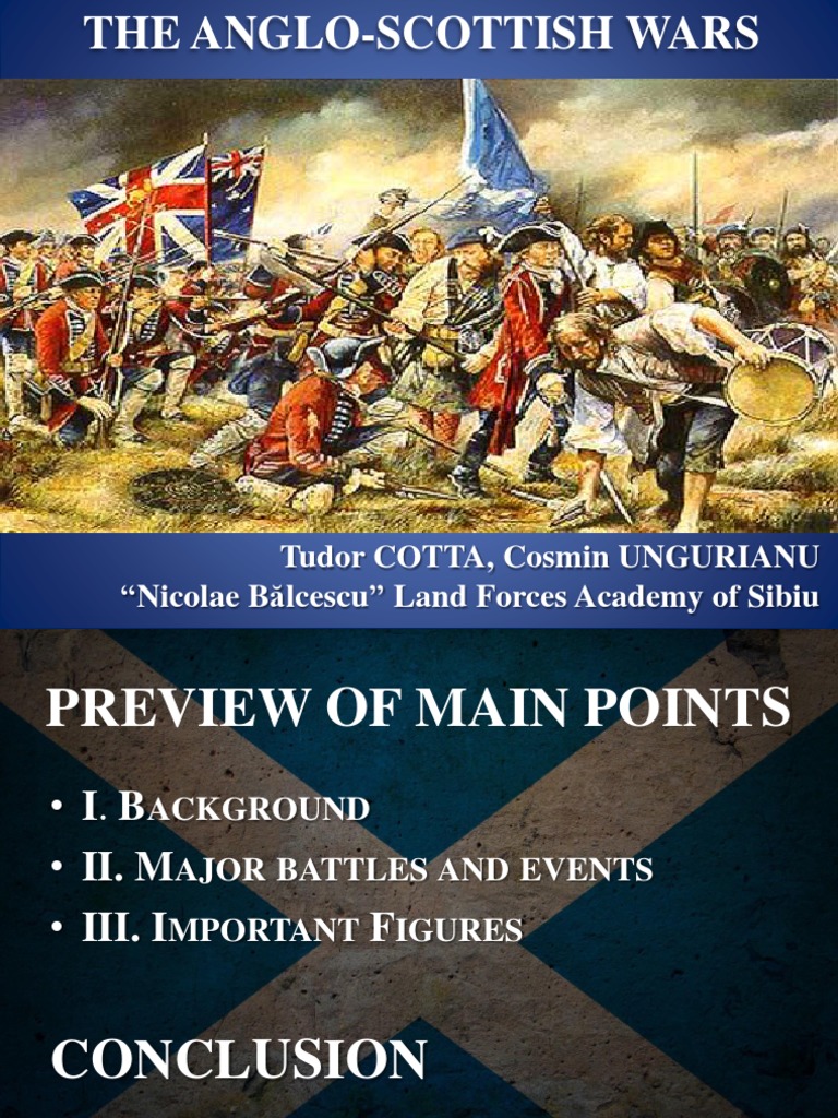 Overview of the Anglo-Scottish Wars | PDF | Scotland | Medieval Scotland