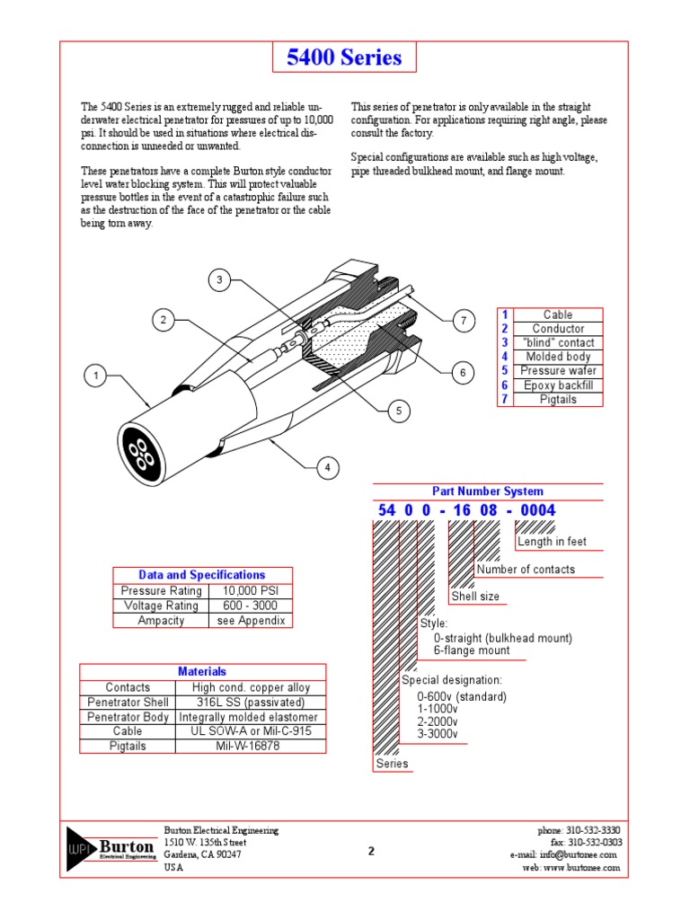 UVS Burton - Underwater Catalog PDF | PDF | Electrical Connector ...