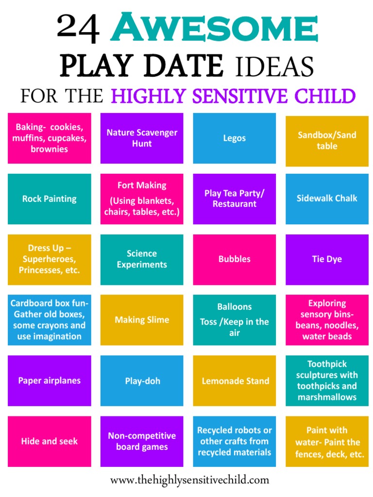 Playdate Ideas PDF | PDF | Nature