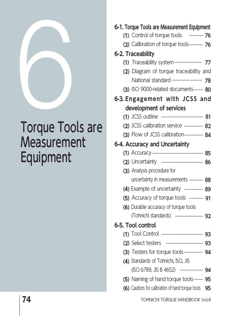 06-torque-tools.pdf | Uncertainty | Calibration