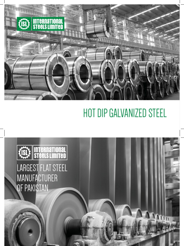 Isl Hot Dipped Galvanized Steelpdf | PDF | Galvanization | Steel