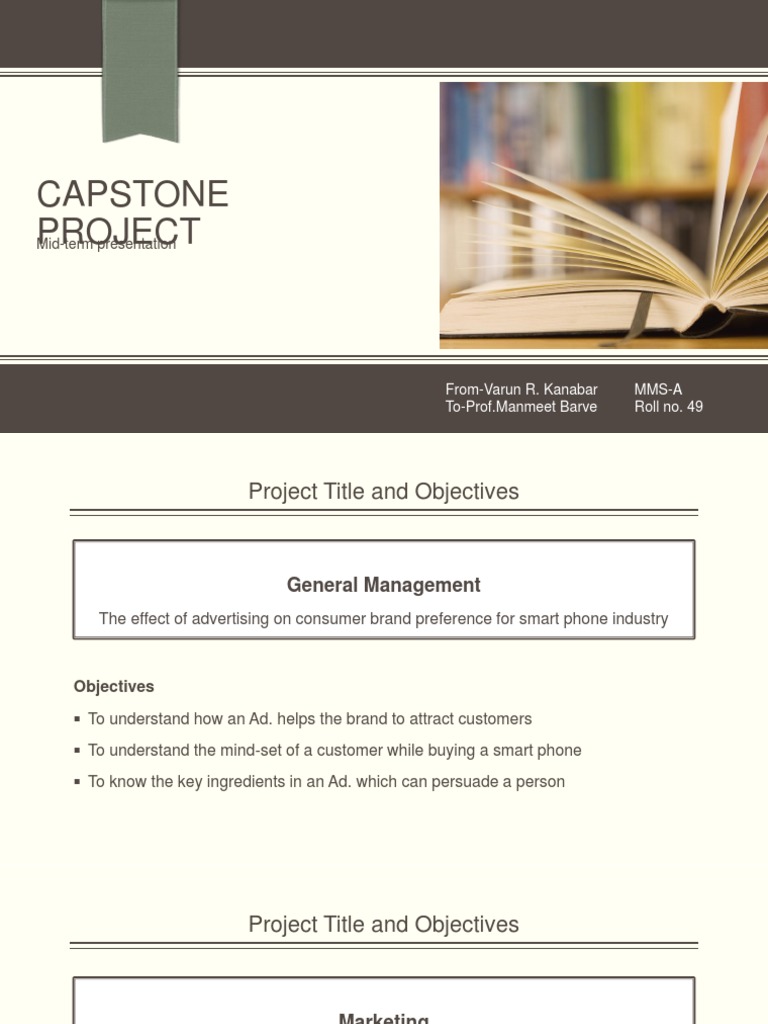 Capstone Project | PDF | Fashion | Advertising